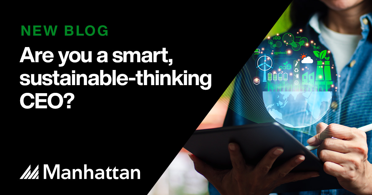 Are you a smart, sustainable-thinking CEO? | Manhattan UK